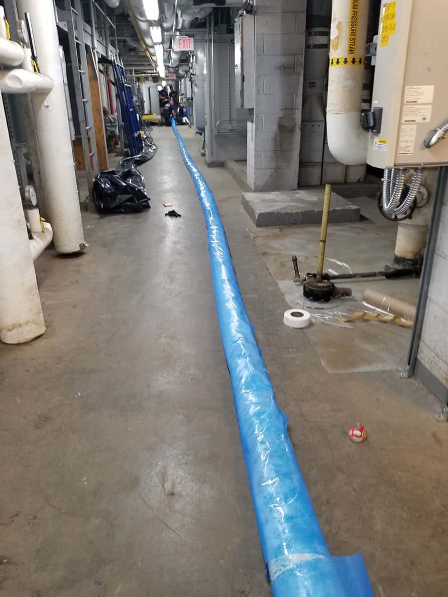 Boston Sewer Repair Company Lines a 180-foot Vertical Pipe | Formadrain